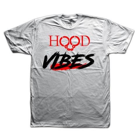 Hood Vibes Streetwear Men T Shirt Trendy Urban Street Wear Etsy