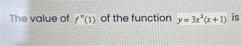 Solved The Derivative Of X3x2 62 ﻿can Be Written In A