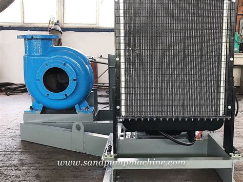 10 Inch Portable Sand Suction Pump Sent To Angola