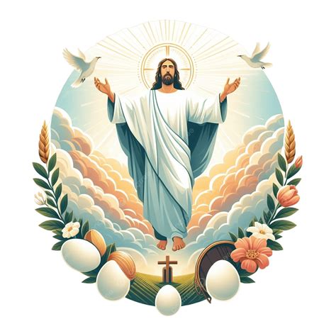 Ascension Day Jesus Christ Design Ascension Day Jesus Christ Design