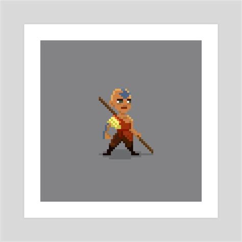 Chibi Aang An Art Print By Anna Nguyen Inprnt