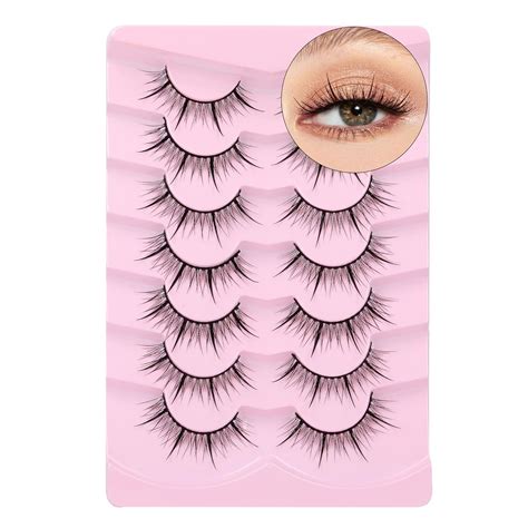Buy Alice False Eyelashes Natural Look Fairy Manga Lashes Spiky Korean