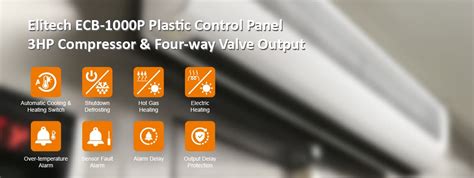 Elitech Ecb 1000p Plastic Electric Control Panel With Heating And Cool