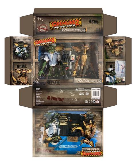 Gremlins 2 Demolition Gremlins Figure Box By Jediknight11977 On Deviantart