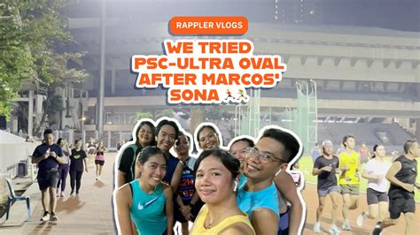 Vlog What Running In Philsports Arena Oval In Pasig Is Like After Marcos Sona