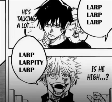 Larping Gojo Meme Larping Gojo Discover And Share S