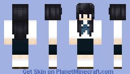Anime School Girl Minecraft Skin