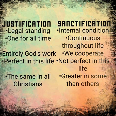 What Is Justification And Sanctification Purethoughtz