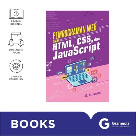 Jual Pemrograman Web Dengan Html Css Dan Javascript M A Saelan