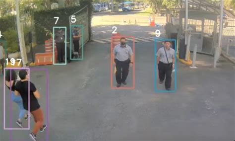 2 Deepsort Tracks The People During The Video Assigning Them A Unique