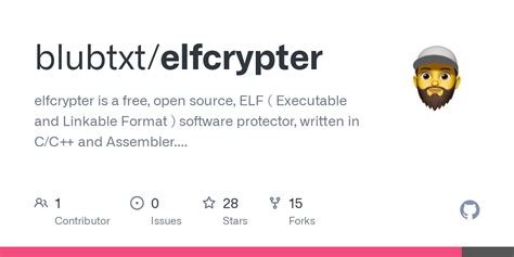 GitHub Blubtxt Elfcrypter Elfcrypter Is A Free Open Source ELF Executable And Linkable