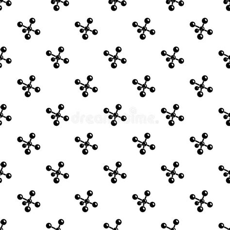 Molecule Chemistry Pattern Vector Seamless Stock Vector Illustration Of Repeat Medicine
