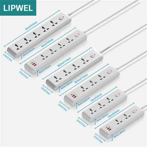 Smart Multi Purpose Usb Socket Board Porous Power Strip Row Multi
