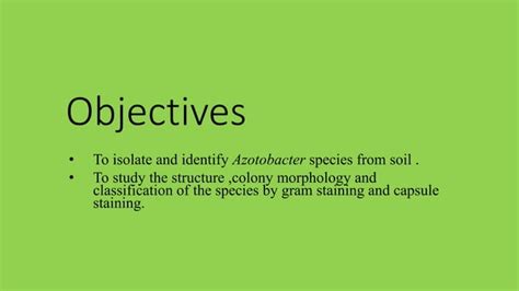 Azotobacter Spp Pptx Agriculture Industries