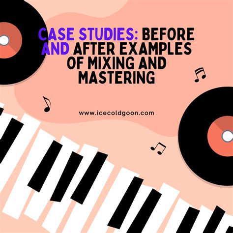 Case Studies Before And After Examples Of Mixing And Mastering
