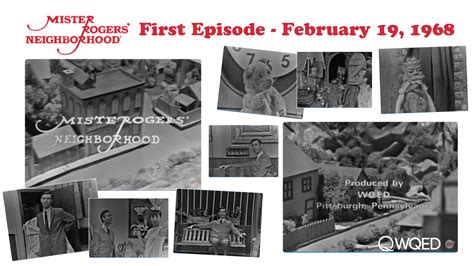 Wqed Otd In 1968 The First Episode Of Mister Rogers Neighborhood