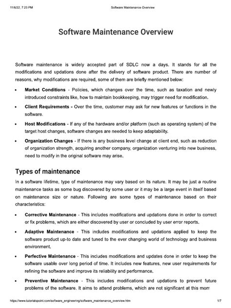 Software Maintenance Pdf