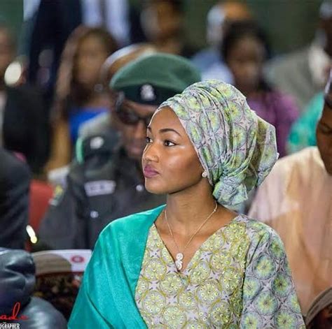 Welcome To Ajayis Blog Photos Pres Buharis Daughter Halima Called To Bar In Abuja