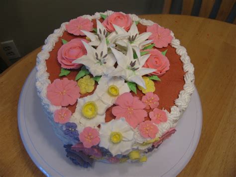 Wilton Cake Class 2 Final Cake