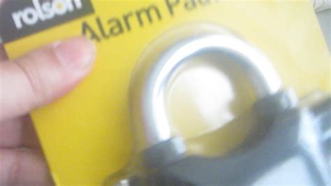 Unboxing Rolson 100db Alarm Padlocks Youtube