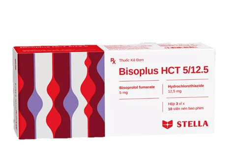 Thuốc điều Trị Tăng Huyết áp Bisoplus Hct Pharmog