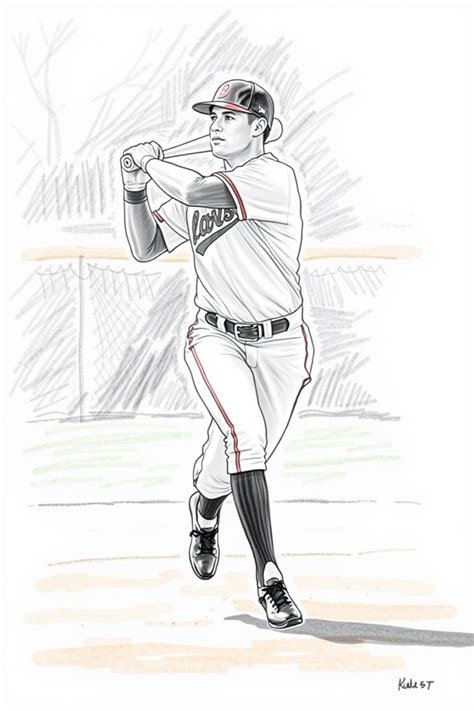 Cool Baseball Drawing Ideas