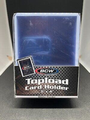 Bcw Gold Sports Trading Card Toploaders And Holders 25 High Quality Bcw