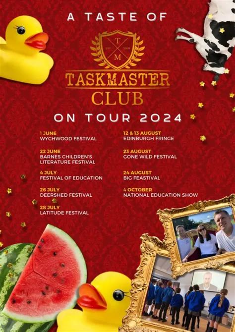 The Taste Of Taskmaster Club Tour Is Done For 2024 But Where Could We Go Next Year