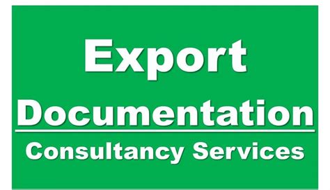 Commercial International Export Documentation Services Mumbai In Navi