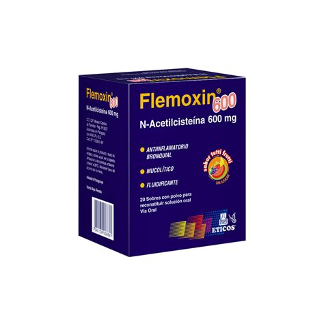 Flemoxin 600 Eticos Paraguay