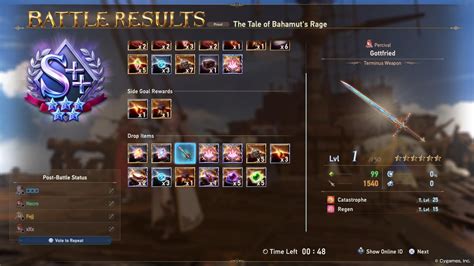 First Terminus Drop On 3rd Run And R Granbluefantasyrelink