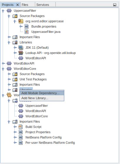 Netbeans Platform Quick Start