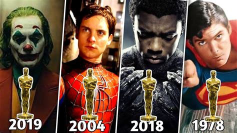 Every Superhero Movie That Won An Oscar Youtube