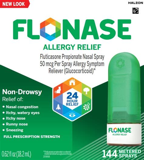 Flonase Allergy Relief Package Insert Prescribing Info