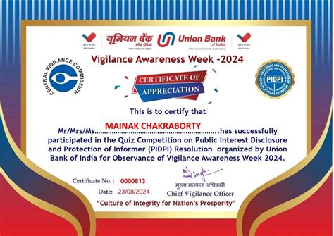 Vigilanceawarenessweek Cvc Pidpi Mainak Chakraborty