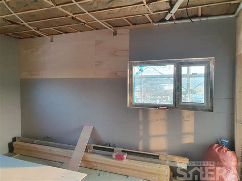 용인처인구 시미리 단독주택 1028 내장공사 석고보드취부와 외부 파벽돌 줄눈 시공 정직을 짓는 세라하우징