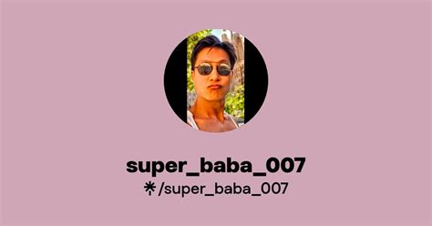 Superbaba007 Tiktok Linktree