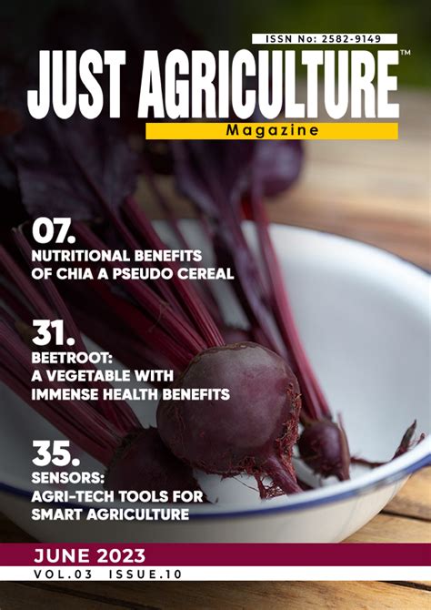 Just Agriculture Magazines Just Agriculture