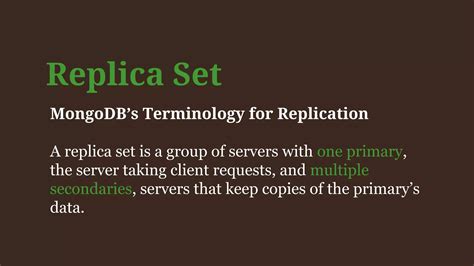 Mongodb Database Replication Ppt