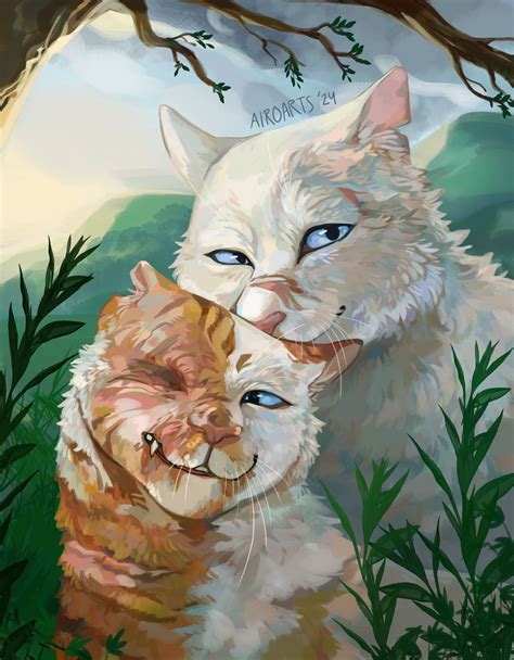Brightheart And Cloudtail Warrior Cats Art Warrior Cat Memes Warrior Cats