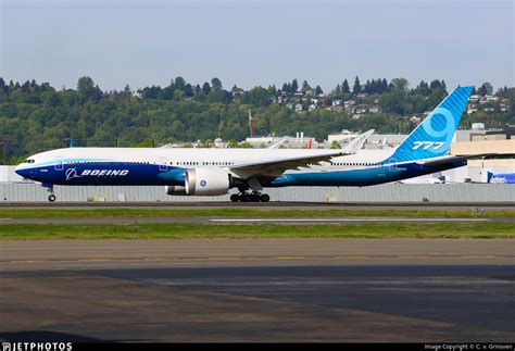 N779xx Boeing 777 9 Boeing Company C V Grinsven Jetphotos