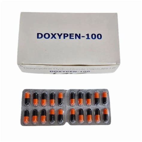 Doxycycline Capsules Bp 100mg At ₹ 20strip Anticancer In Nagpur Id