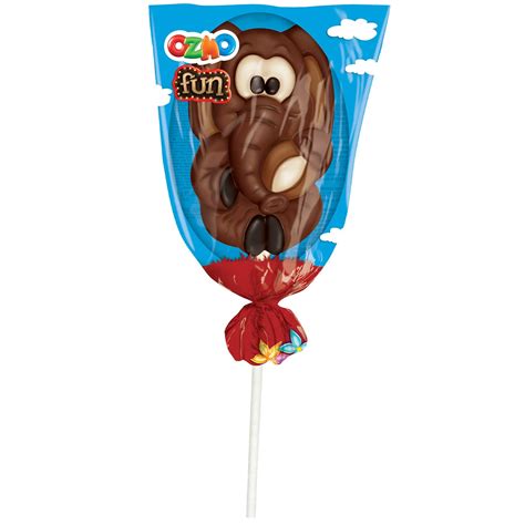 Buy Ozmo Fun Shape Milk Chocolate Lollipop 23g Online In Oman