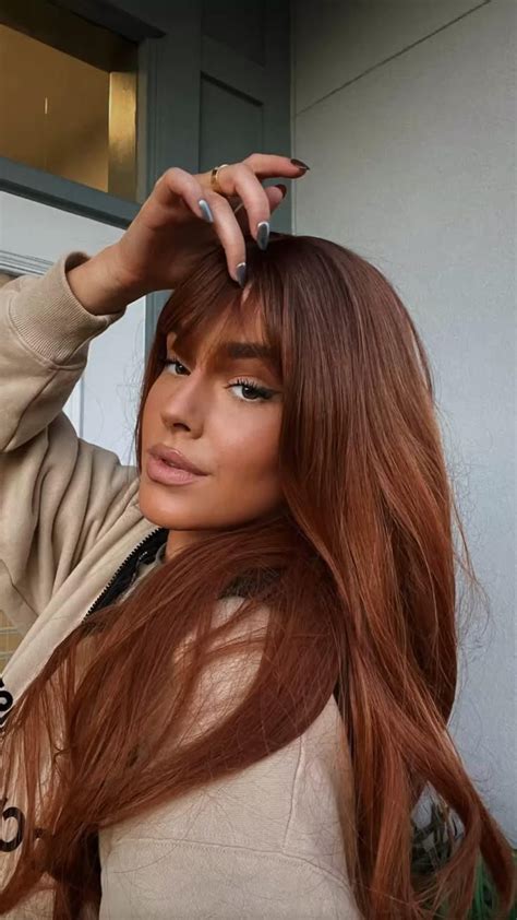 Auburn Hair 🍂🧡 Ginger Hair Color Long Hair Styles Hair Color Auburn