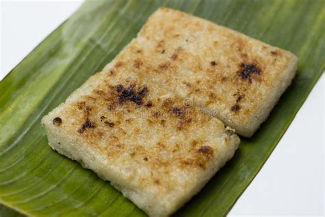 Jadah Bakar Is A Traditional Food From Indonesia Stock Image Image Of