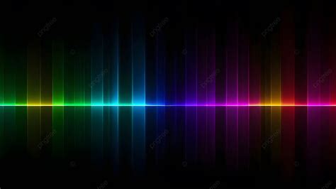 Elegant Spectrum Flow With Black Base Spectrum Flow Elegant Abstract