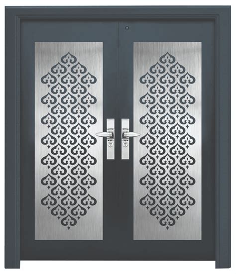 6ft Laser Cut Ra112s 6ft X 7ft Dark Grey Color Double Wing Security