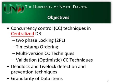 Ppt Chapter 22 Concurrency Control Techniques Powerpoint Presentation