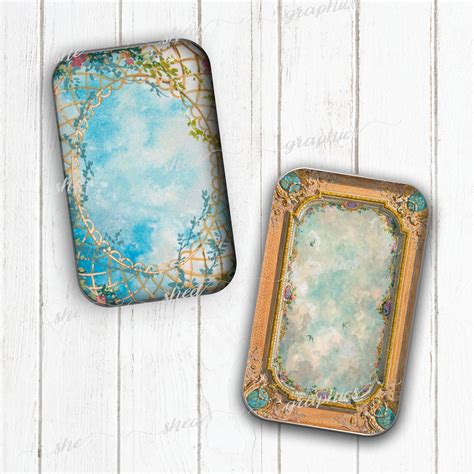 Altoid Tin Printable Insert Gilded Age Ceiling Printable Etsy
