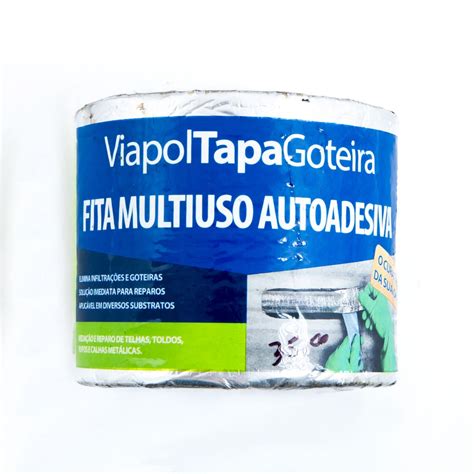 Fita Multiuso Autoadesiva Viapol Tapa Goteira Shopee Brasil